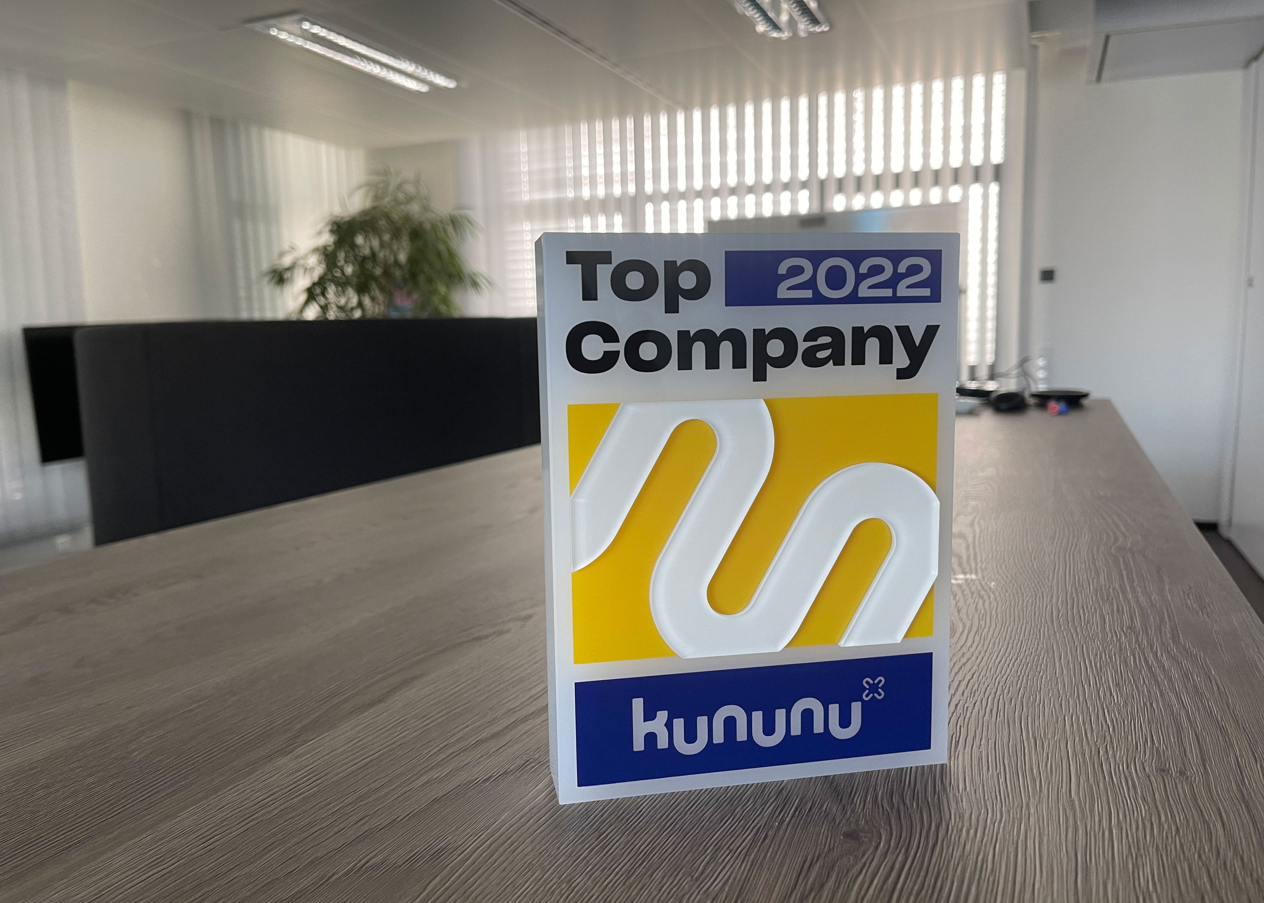 Top Company-Siegel 2022 - Soptim